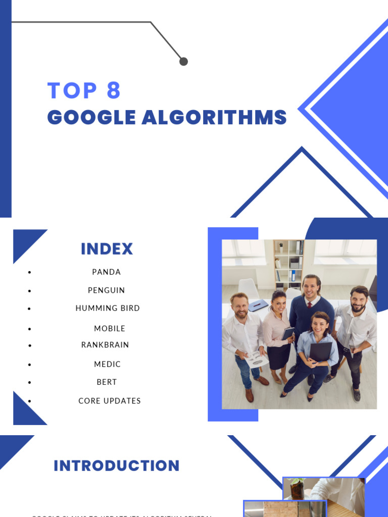 Google Algorithms 7th Sem (IT) | PDF | Search Engine Optimization ...