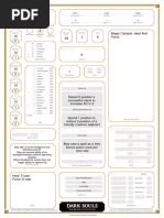 Crooked Moon - Character Sheet | PDF | Role Playing Games | Tabletop Games