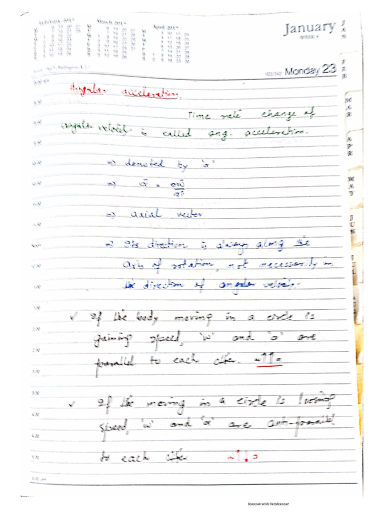 Prof. Riaz Precise Notes (Angular A and FC) | PDF