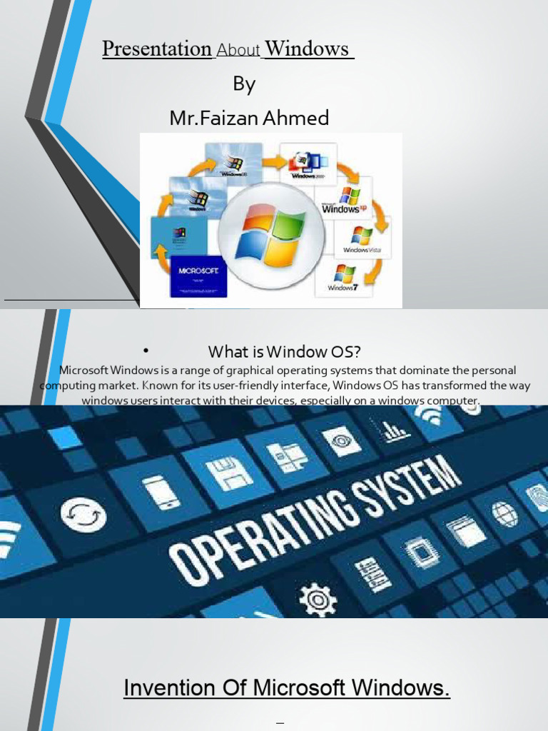 Presentation About Windows | PDF | Operating System | Microsoft Windows
