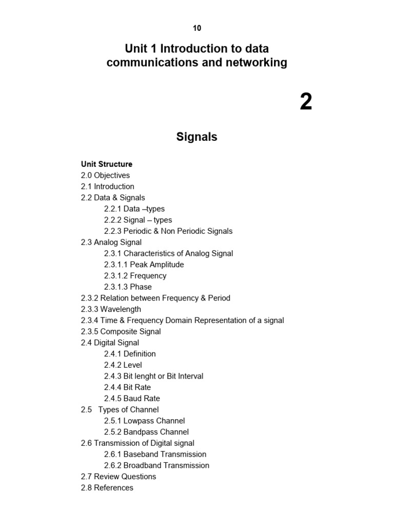 Data and Signals | PDF | Bandwidth (Signal Processing) | Amplitude