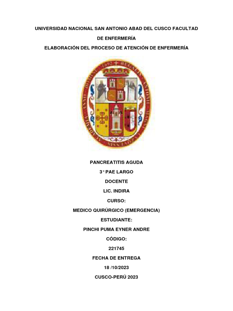 PAE 3 ENTREGA | PDF | Especialidades Medicas | Medicina CLINICA