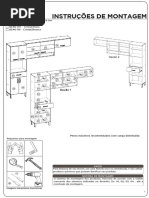 610 - KIT COZINHA 2020 - Manual de Montagem | PDF