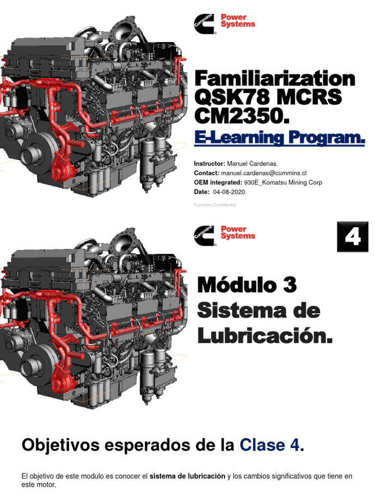 FAM - QSK78 MCRS - E-LEARNING Class 4. | PDF | Nut (Hardware) | Mechanical Engineering