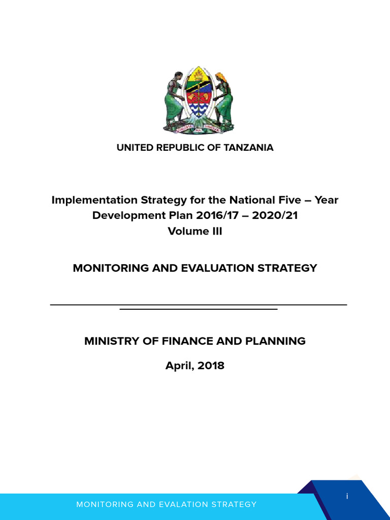 M&E Strategy of The 2nd FYDP | PDF | Evaluation | Monitoring And Evaluation