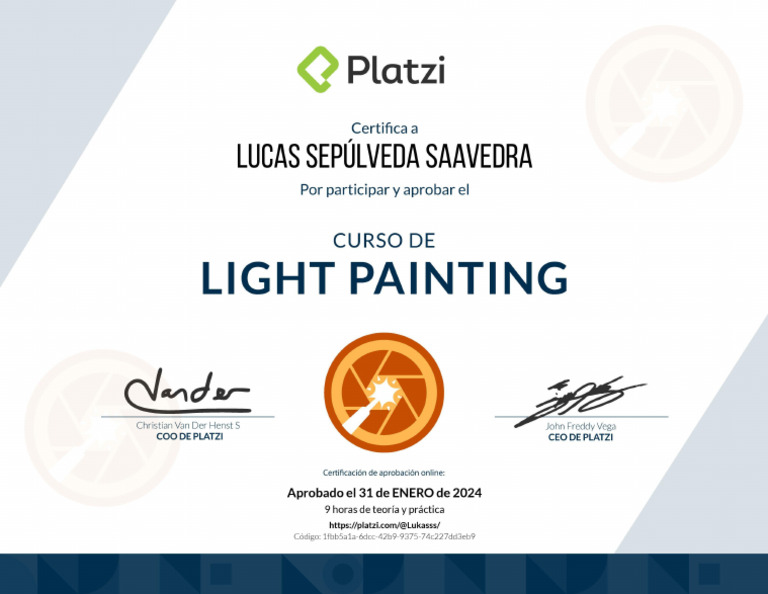 Diploma Light Painting | PDF