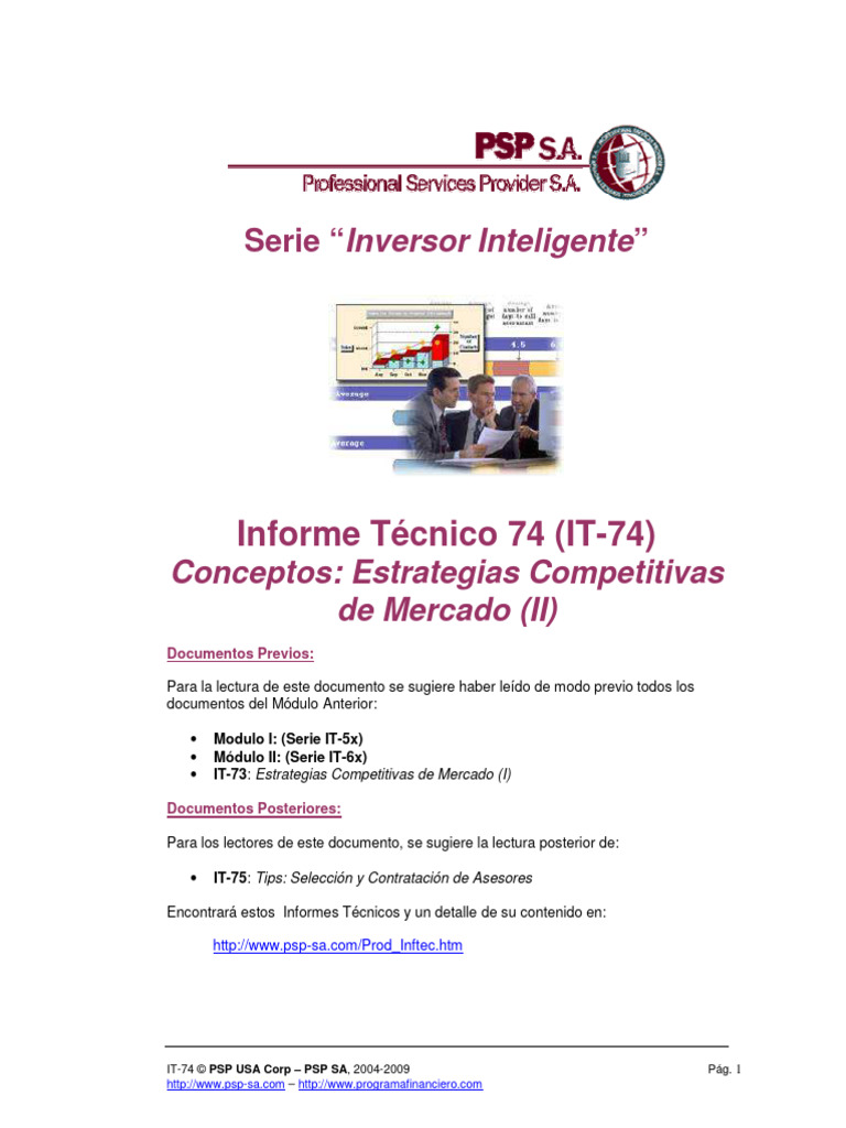 It 74 | PDF | Business | Mercado (economía)