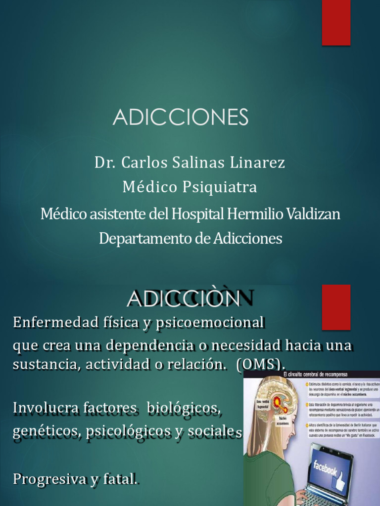 Adicciones 1 | PDF | La dependencia de sustancias | Despachador de drogas