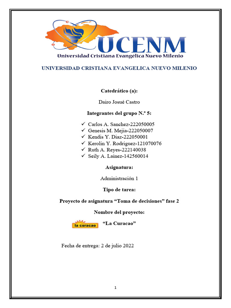 Proyecto de Asignatura Grupo 5 | PDF | Marketing | Business