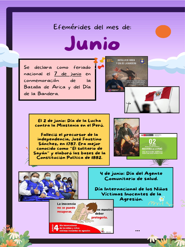 Fechas y Eventos Clave de Junio en Perú | PDF
