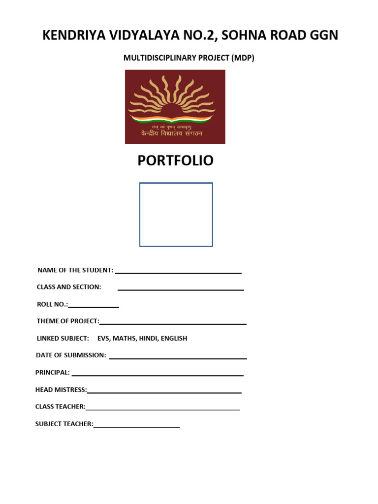 MDP Project Class 4 | PDF | Water