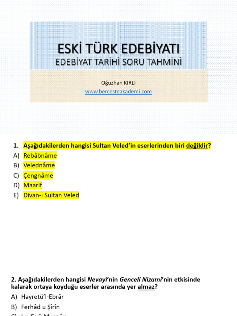 Eski TRK Tekrar | PDF