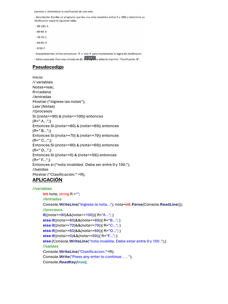Practica de Algoritmo 31-05 | PDF | Informática teórica | Algoritmos y Estructuras de Datos