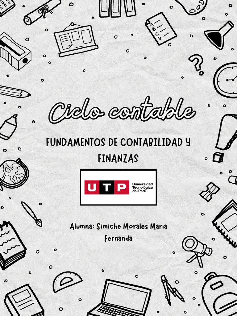 Infografia Ciclo Contable | PDF | Contabilidad | Estado financiero