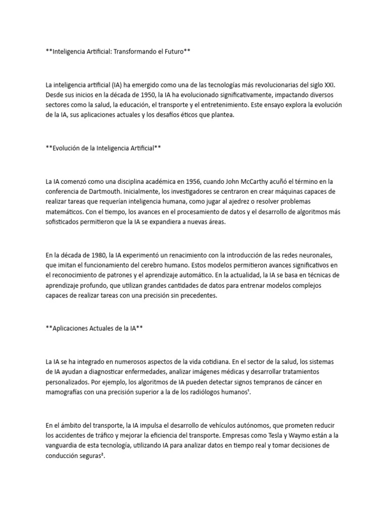 IAI | PDF | Inteligencia artificial | Inteligencia (IA) y semántica