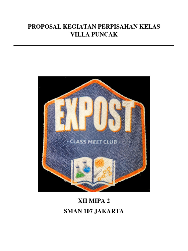 Proposal Puncak Mipa 2 Rev 1 | PDF