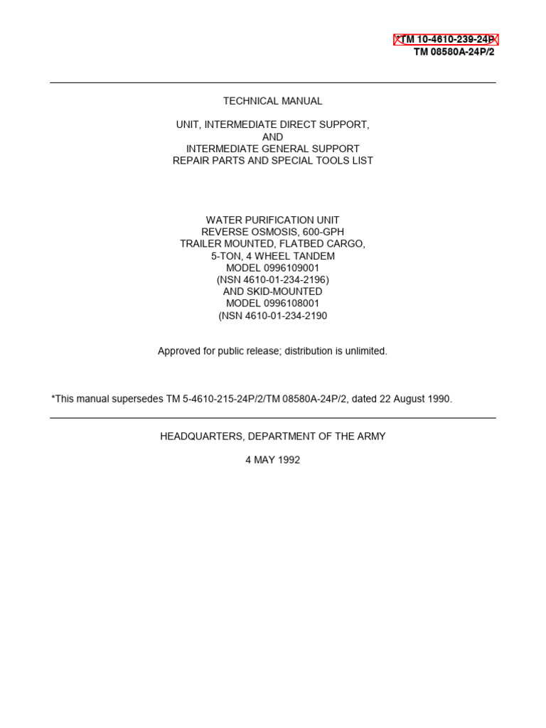 Manual Parts | PDF