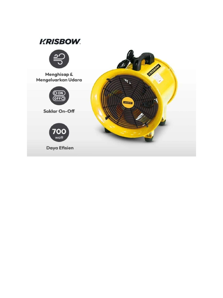Krisbow Blower | PDF
