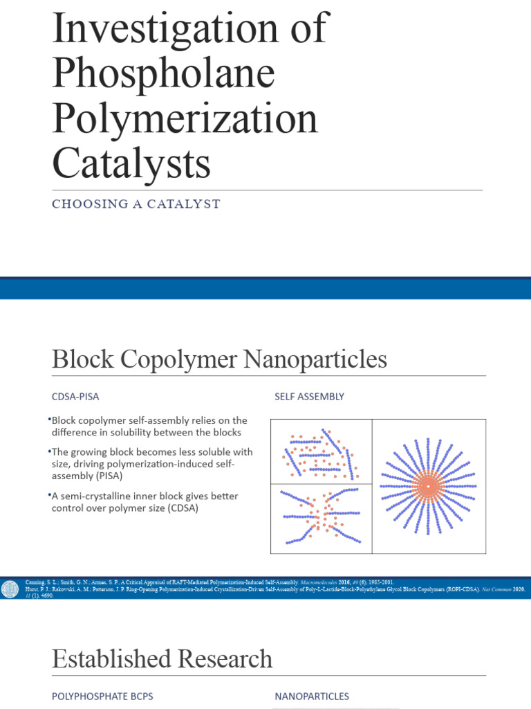 KG2303 Choosing A Catalyst | PDF | Copolymer | Polymer Chemistry