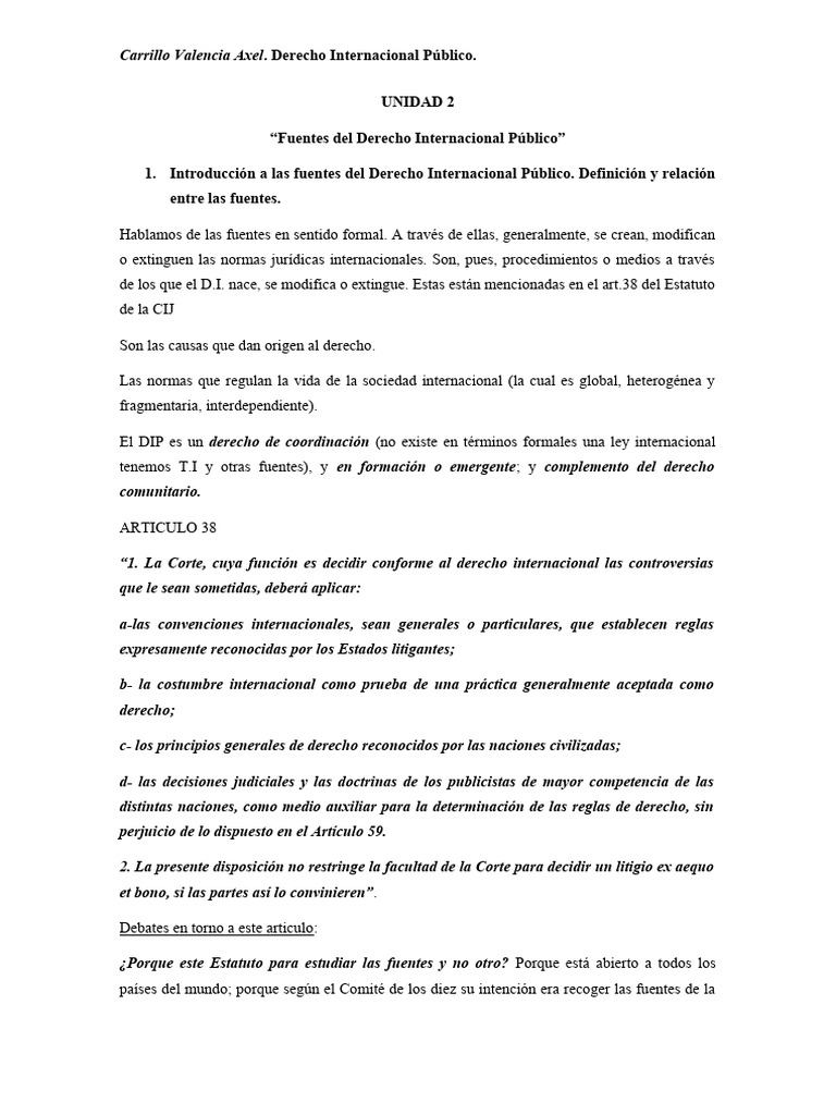 Unidad 2 Dip | PDF | Tratado | Gobierno