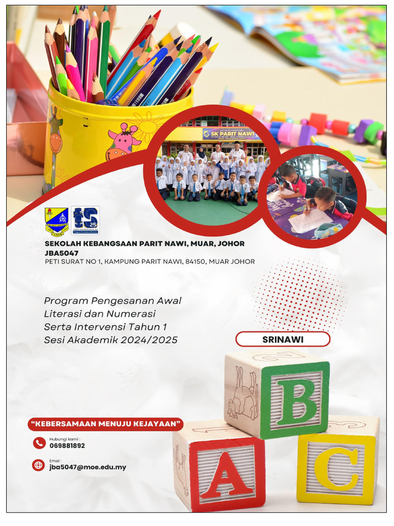 Laporan Penataran Program Pengesanan Listerasi & Nurmerasi SK Parit ...