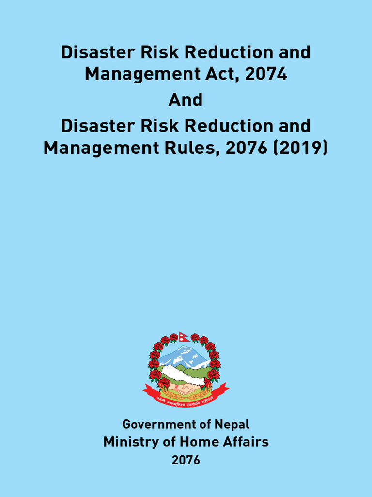 DRRM Act and Regulation English | PDF | Emergency Management | Natural Disasters