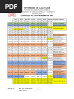 Calendario Académico UNIR 2025-26 | PDF