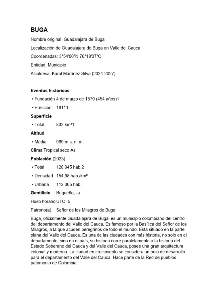 BUGA Historia 2 | PDF