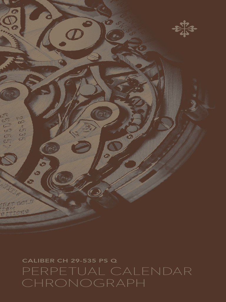 PatekPhilippe P2457 Calibre CH 29 535 PS Q 2023 v4 | PDF | Watch ...