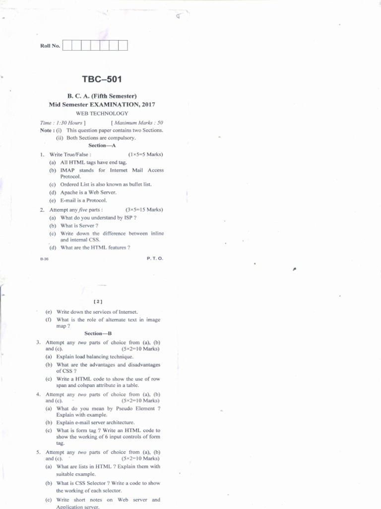 5th Sem B.C.A. | PDF | Cipher | Encryption