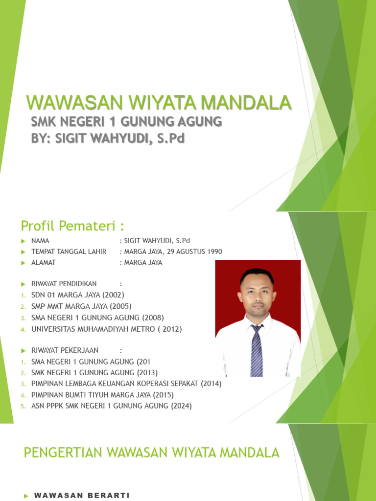 Wawasan - Wiyata - Mandala SMKN 1 Guna | PDF
