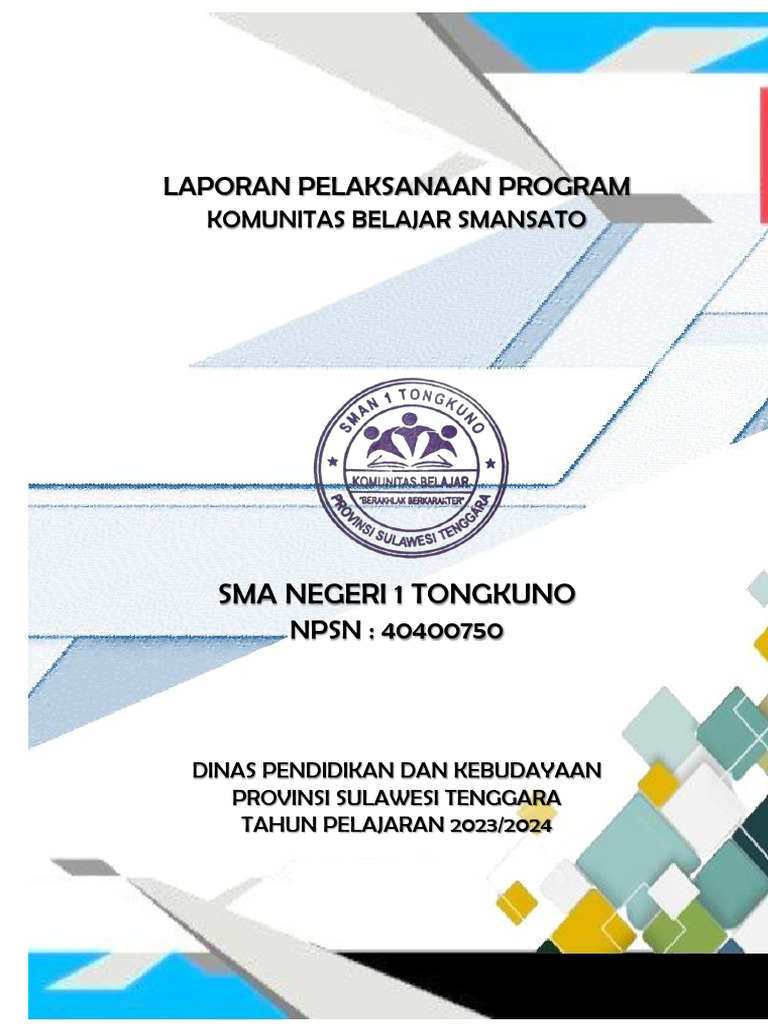 Laporan Pelaksanaan Program Kombel | PDF