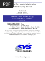 SAC Codes for IT Service Providers | PDF
