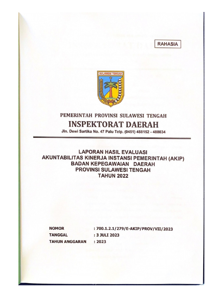 LHE AKIP 2022 | PDF