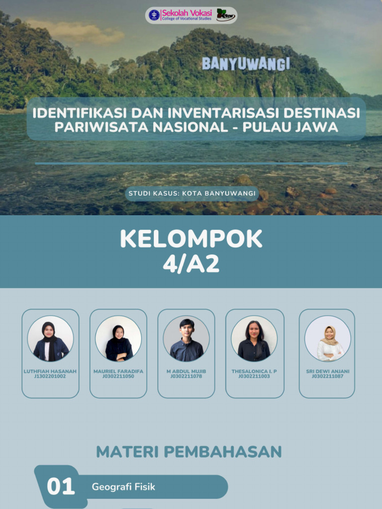 Tugas 5 - Geografi Pariwisata - Kelompok 4 - A2 | PDF