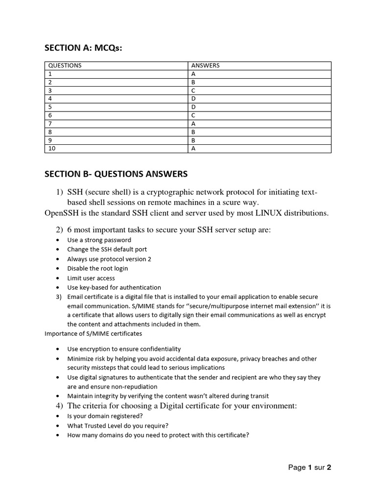 CRYPTOGRAPHY AND NETWORK AND SECURITY 1 MG | PDF | Secure Shell | Public Key Certificate