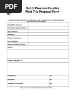 Travel Order Form Template | PDF | Finance & Money Management