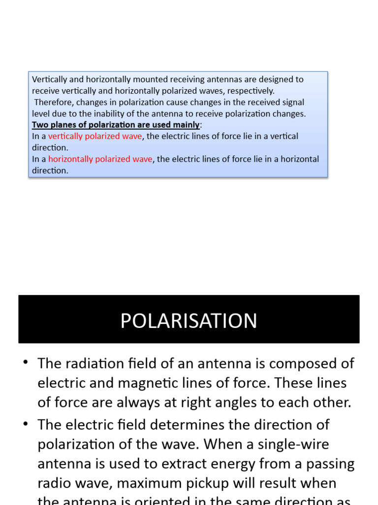 Polarisation | PDF