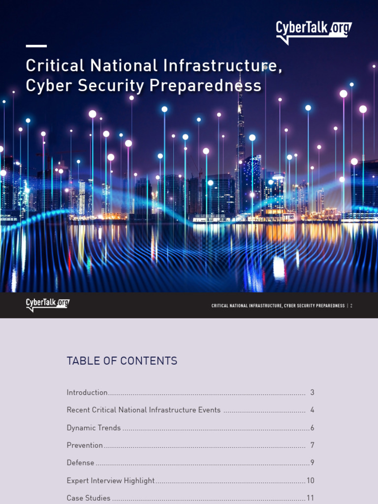 Critical-National-Infrastructure Ebook CyberTalk | PDF | Security ...