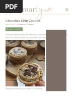 The Best Chocolate Chip Cookie Recipe Ever - JoyFoodSunshine | PDF | Teaspoon | Baking