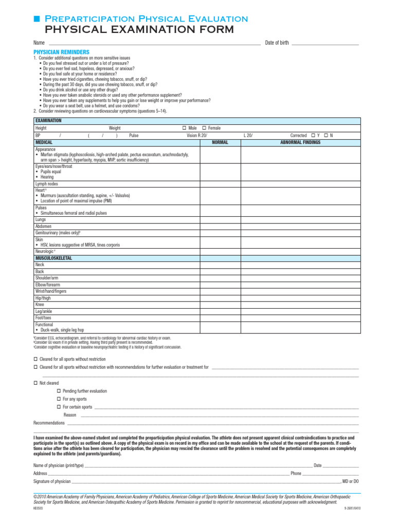 Physical Exam 2 | PDF | Heart | Physician