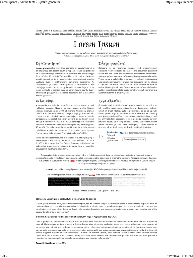 Lorem Ipsum: "Neque Porro Quisquam Est Qui Dolorem Ipsum Quia Dolor Sit Amet, Consectetur ...