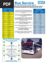 X43 Bus Timetable: Manchester to Burnley | PDF | Motor Vehicle ...