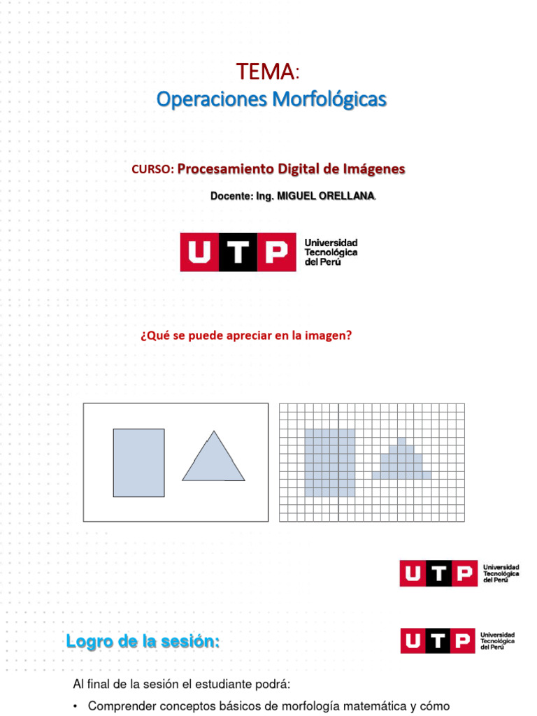 S07 - s1 - PDI - Operaciones Morfológicas | PDF