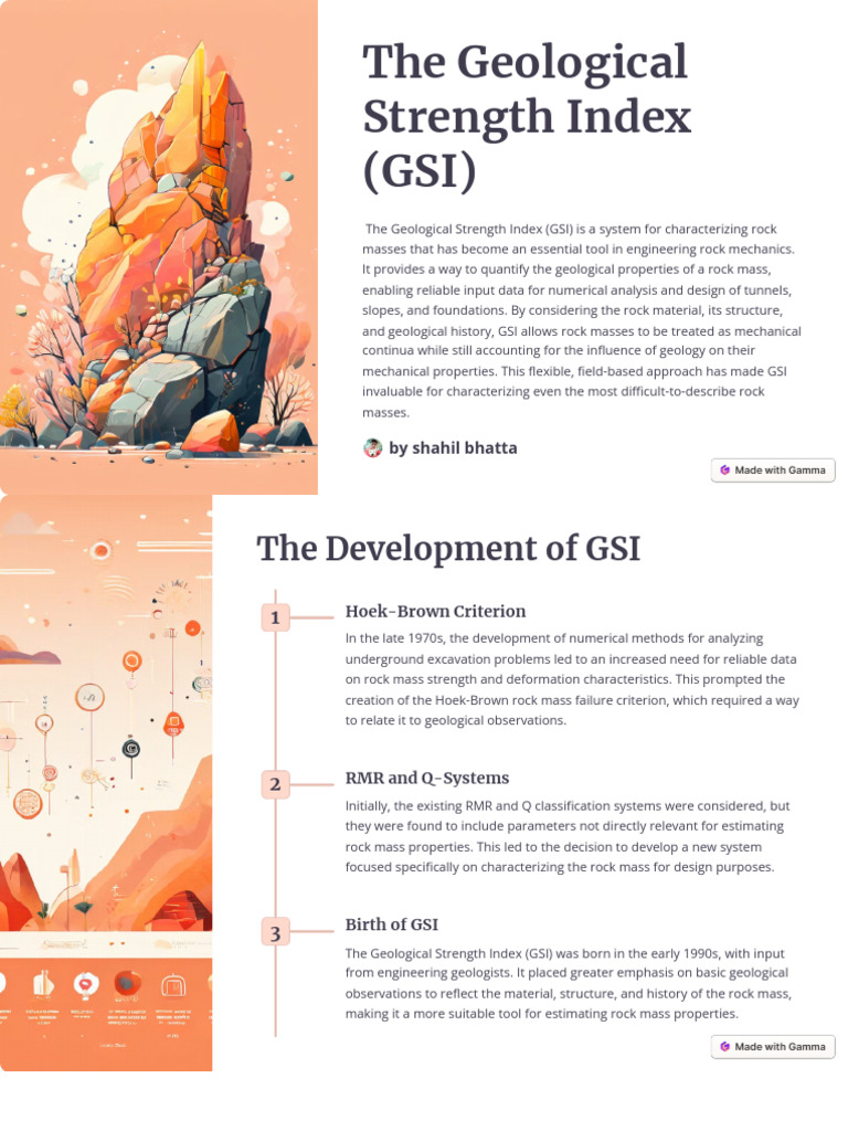 The-Geological-Strength-Index-GSI | Download Free PDF | System