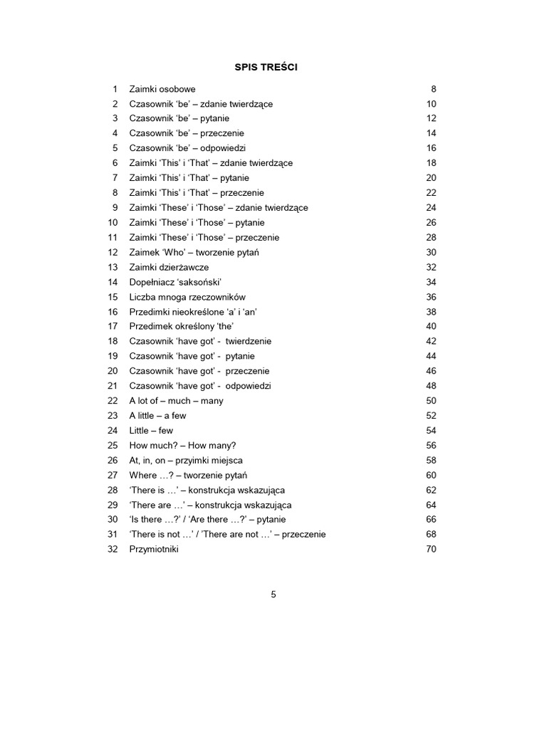 Spis Treści - HandyBooks | PDF