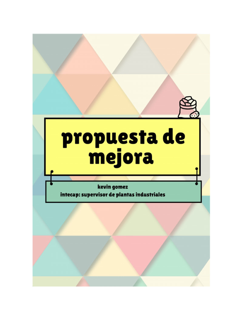 Propuesta de Mejora | PDF