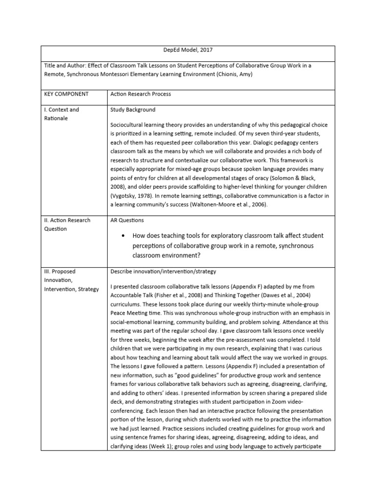 DepEd Model | PDF | Cognition | Cognitive Science