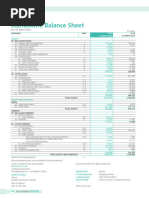 Britannia Industries Balance Sheet 2020 | PDF | Dividend | Fixed Asset