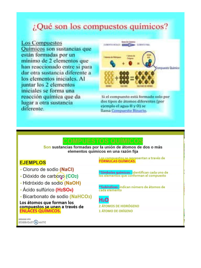 Compuestos Químicos | PDF